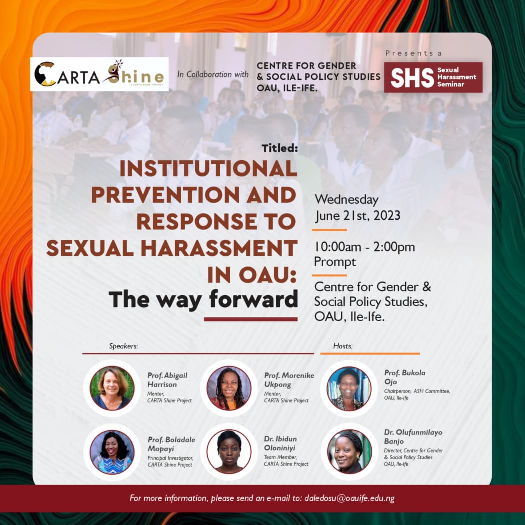Research Methodology Seminar on the Gaps in Sexual Harassment Research ...